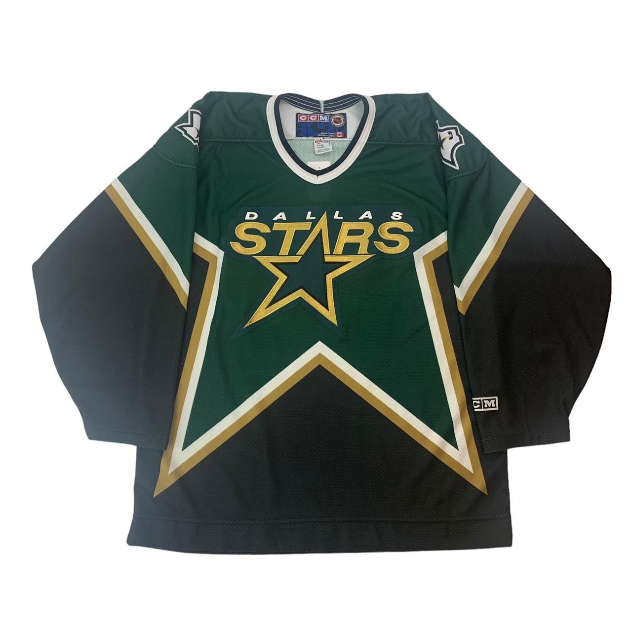 Vintage CCM Dallas Stars Hockey Jersey Dallas Stars... - Depop