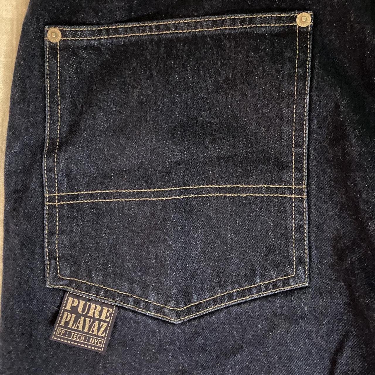 Vintage Pure Playaz Product Y2K Jeans Size... - Depop