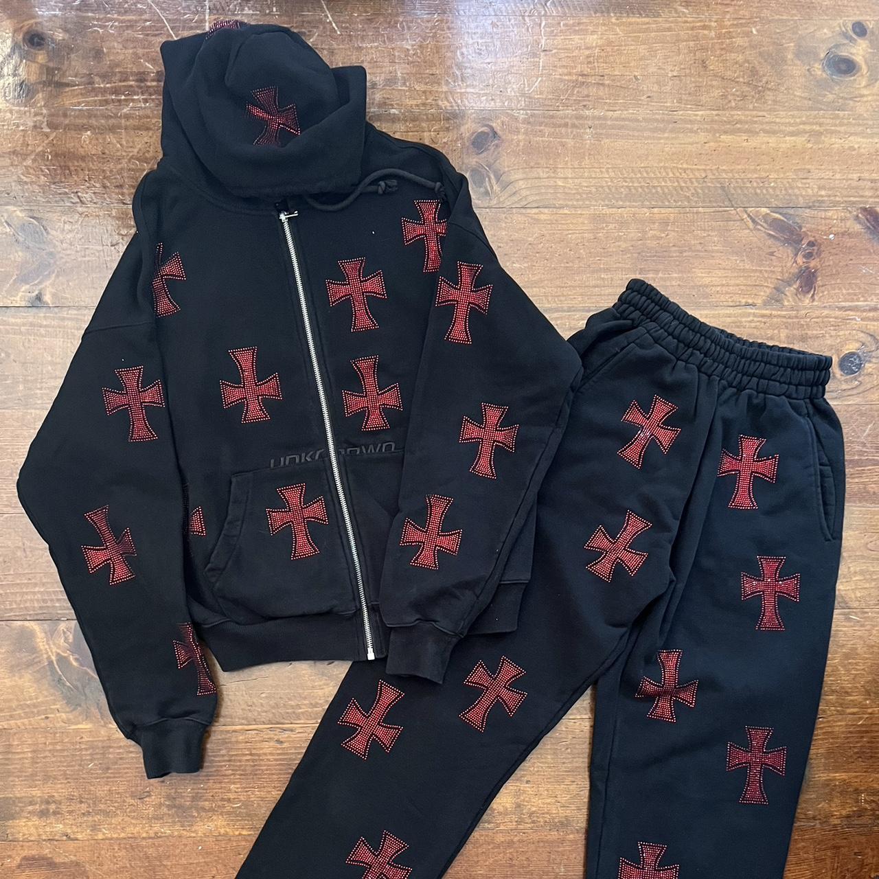 Unknown London Hoodie Set Unisex Size XS Barely... - Depop