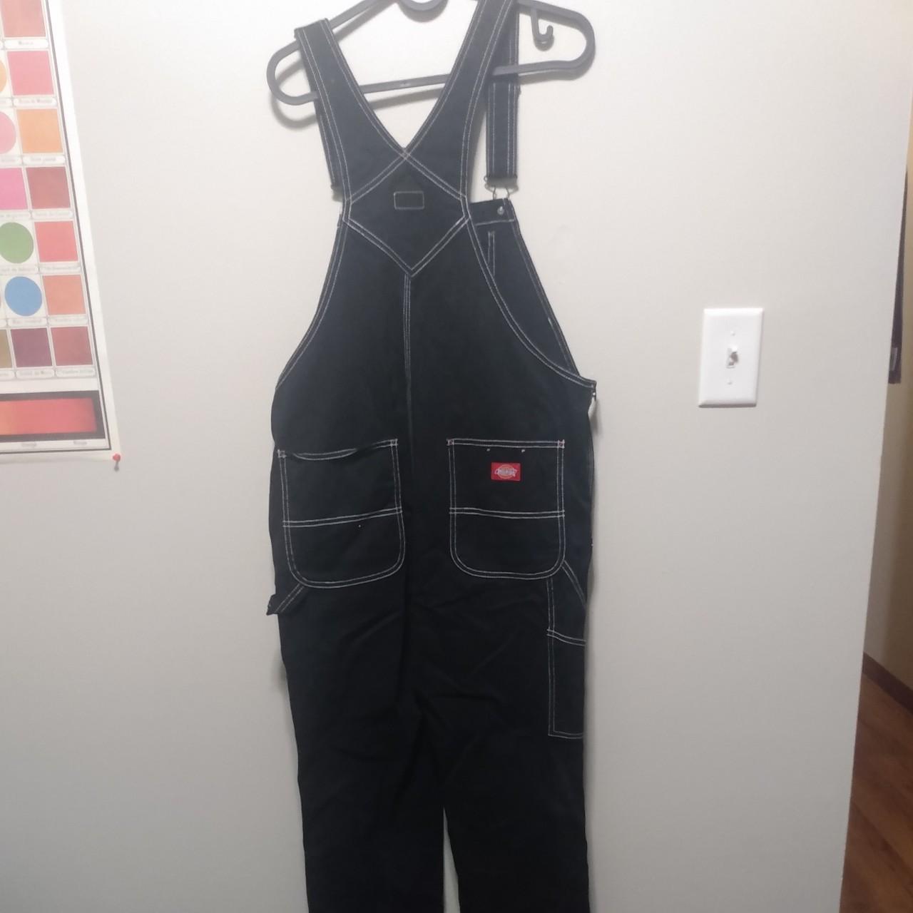 unisex dickies full body overalls tagged size... - Depop