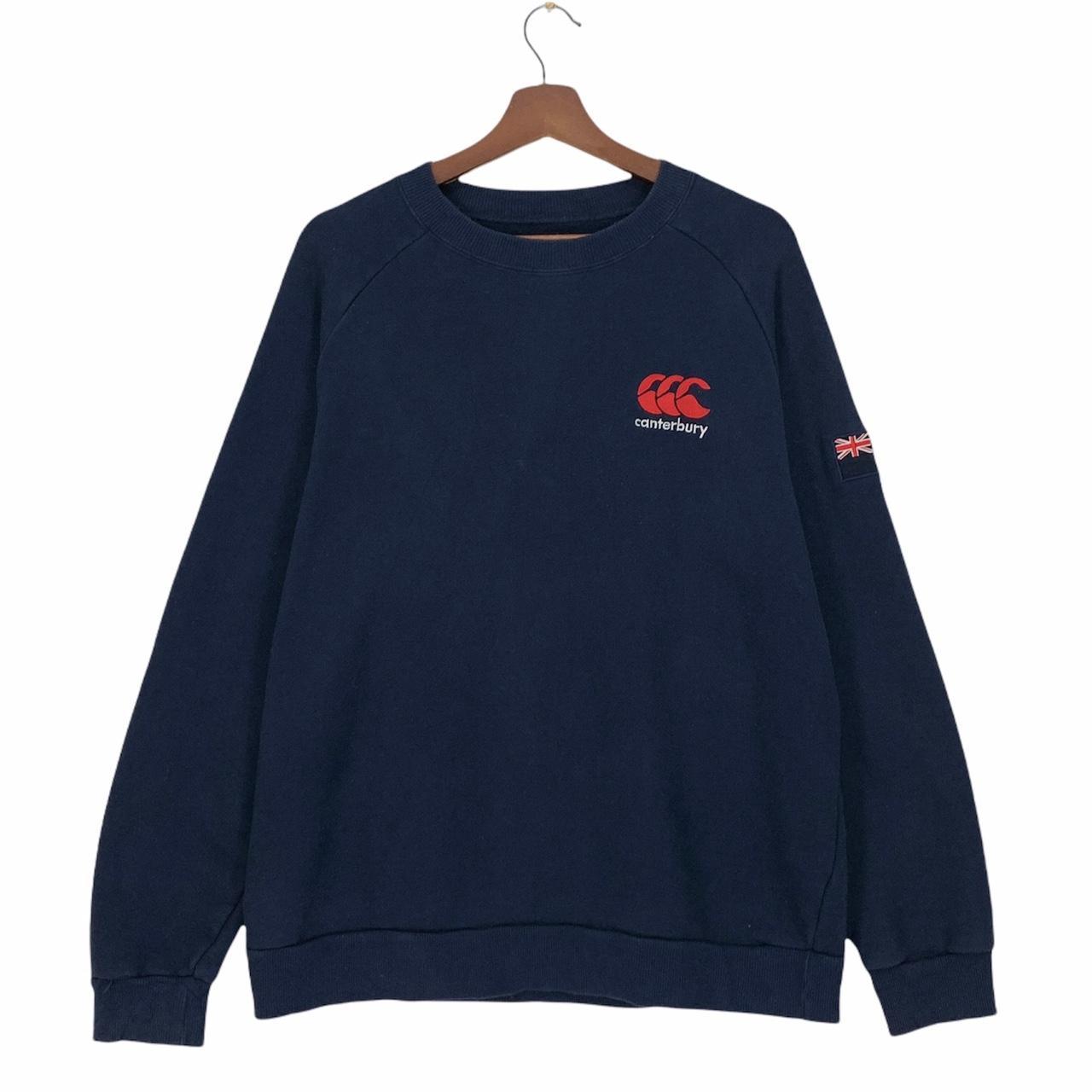 . CANTERBURY OF NEW ZEALAND SWEATSHIRT EMBROIDERED... - Depop
