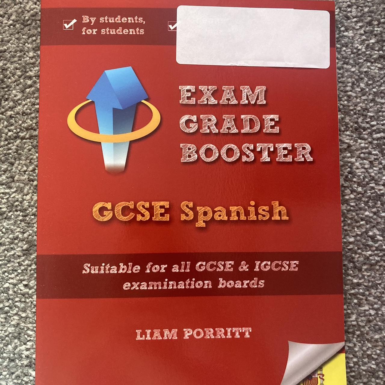 GCSE Spanish Exam Grade Booster Condition: Brand... - Depop