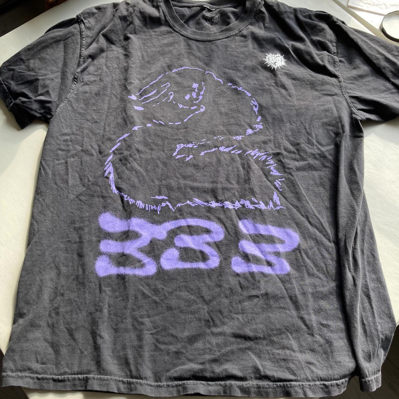 333 Bladee t shirt drain gang whatev have your t... - Depop