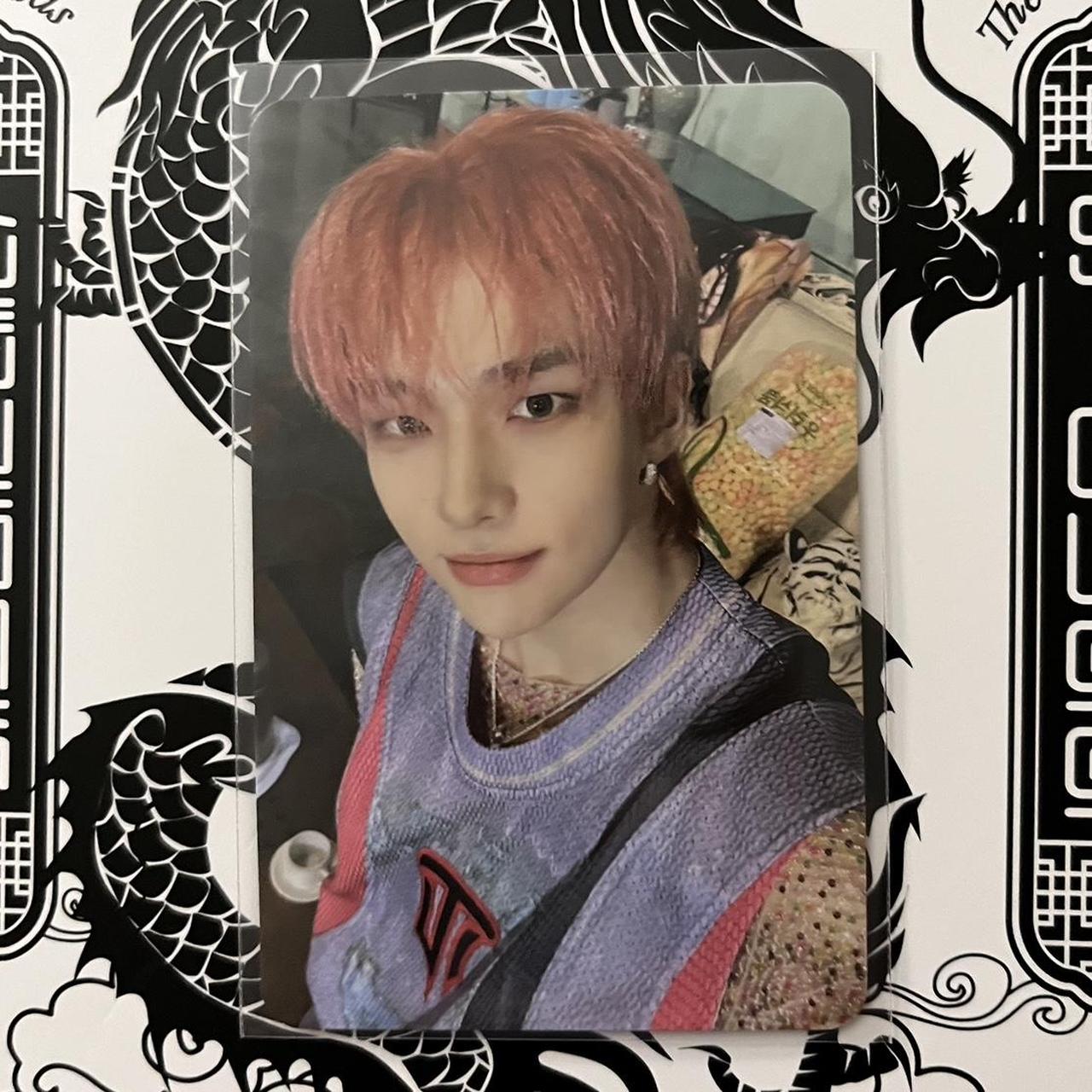 official hyunjin photo card from stray kids 5 star... - Depop