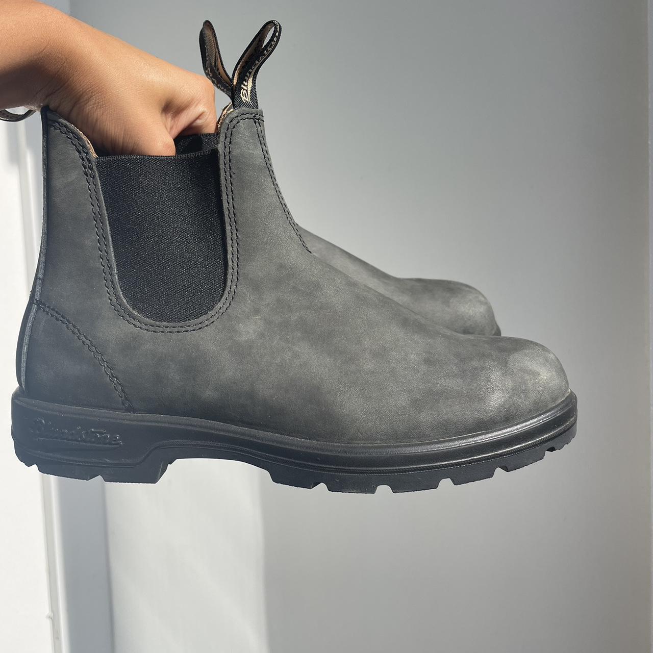 charcoal gray blundstones 🩶 - the cutest boots for... - Depop