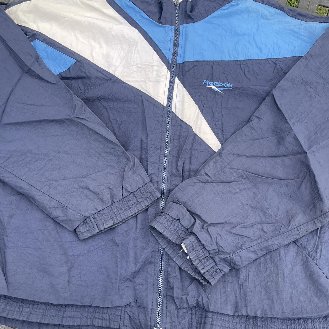 Vintage Reebok Jacket Size L - Depop