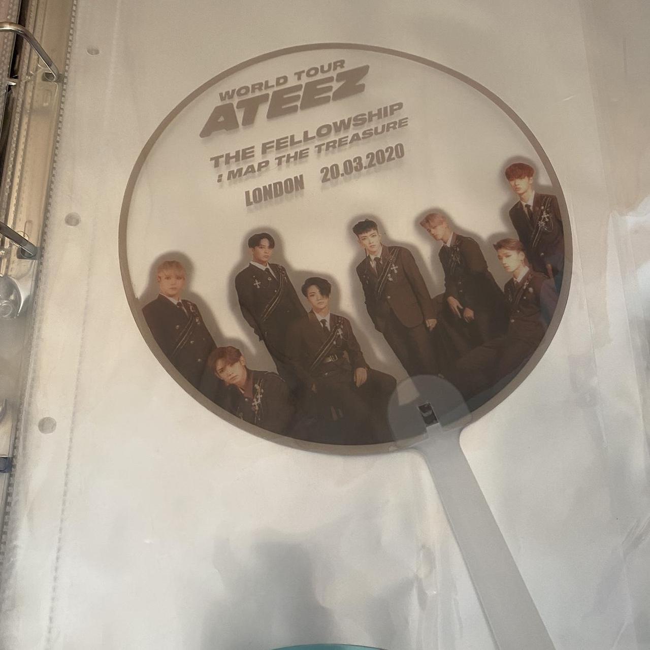 Ateez small the fellowship hand fan Never been used... - Depop