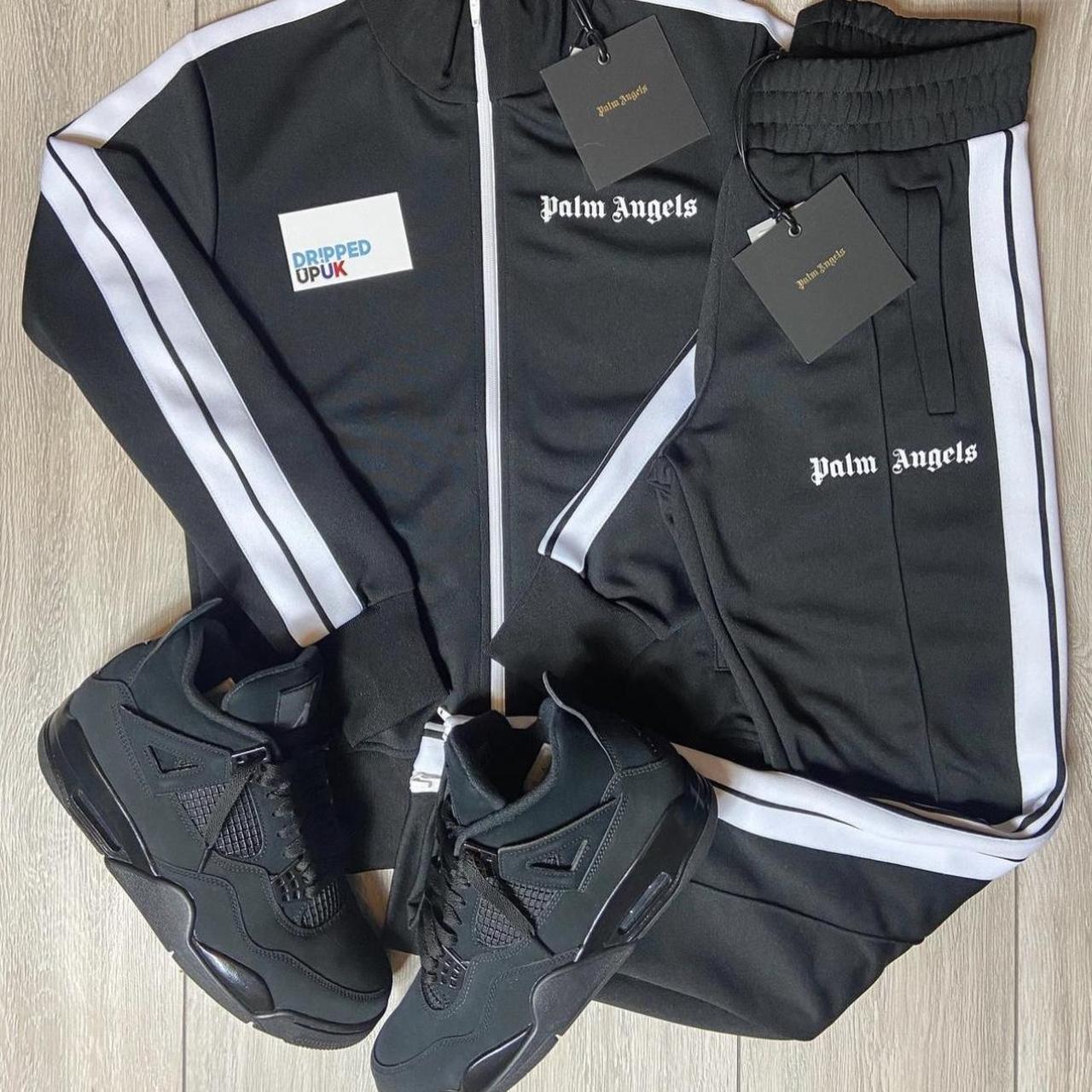 Palm Angels Tracksuit Track Jacket: Small Slim... - Depop