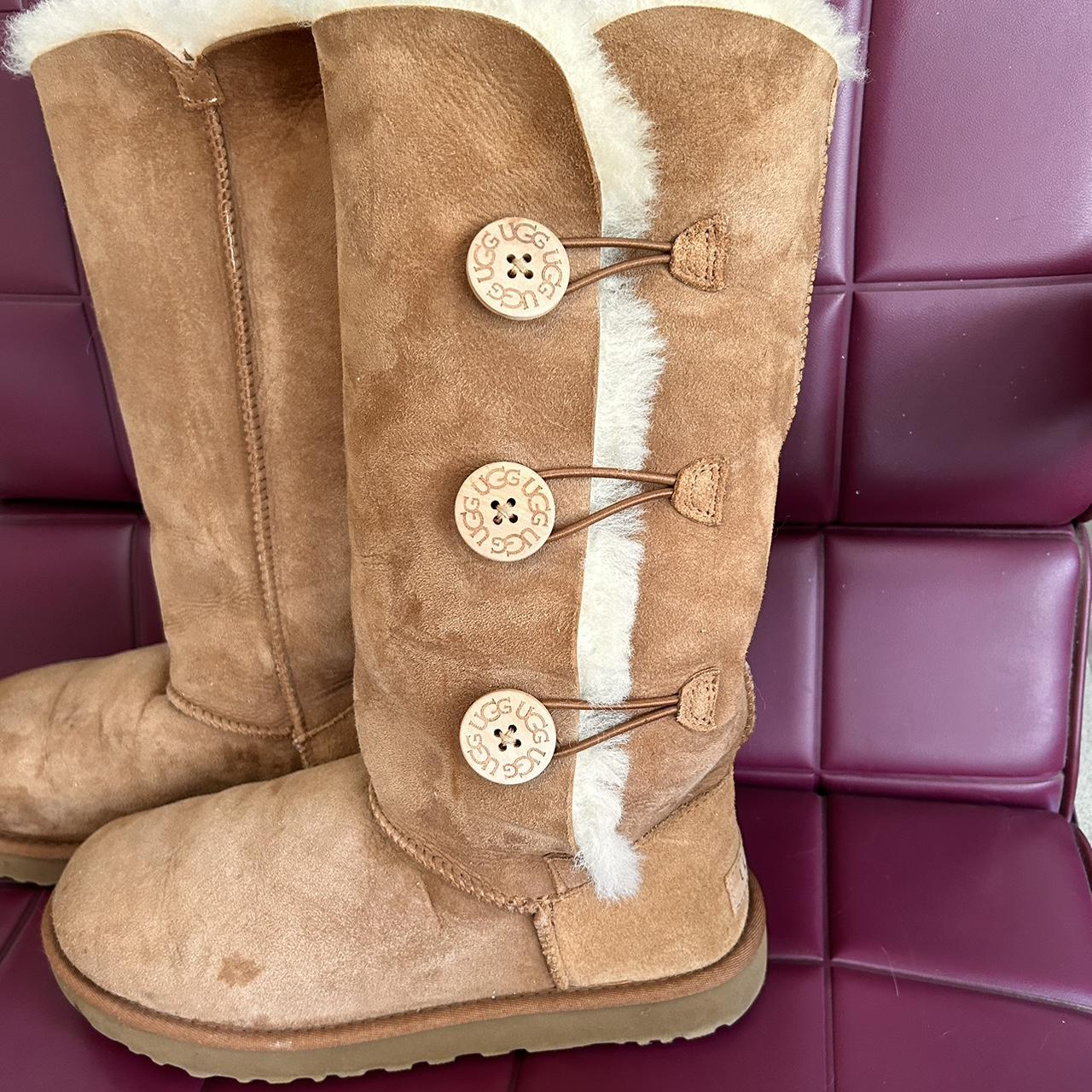 UGG tall Bailey button boots Really good... | Depop