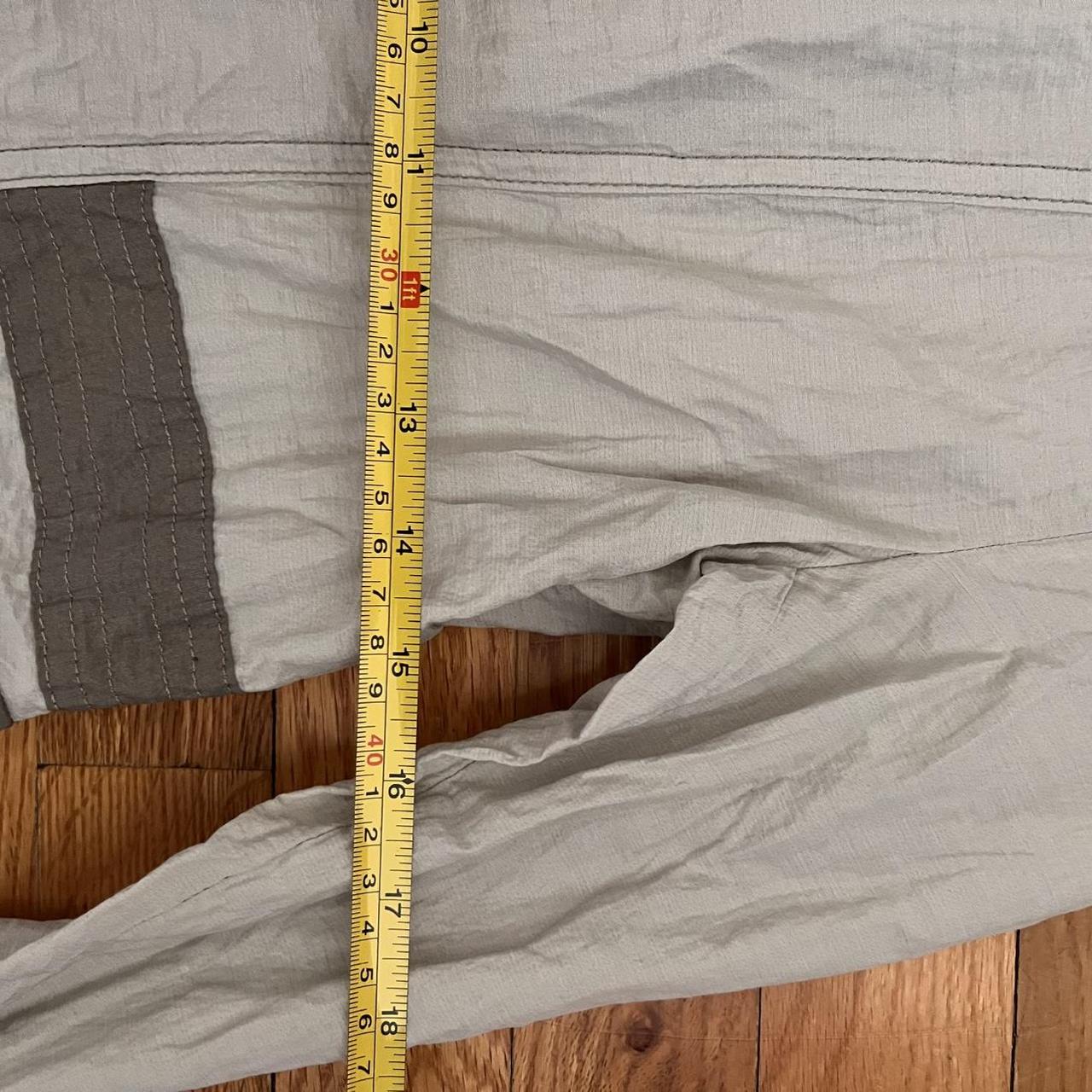 Gray and dark gray lightweight jacket with... | Depop