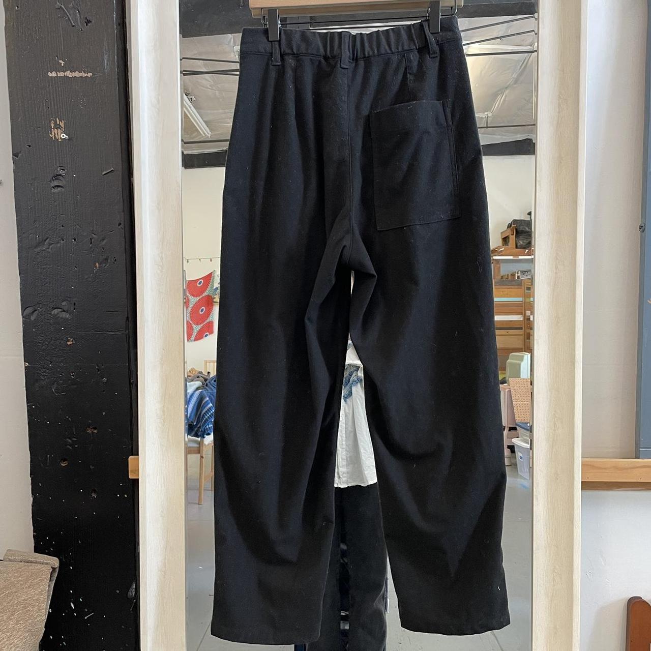 Muji Women's Black Trousers | Depop