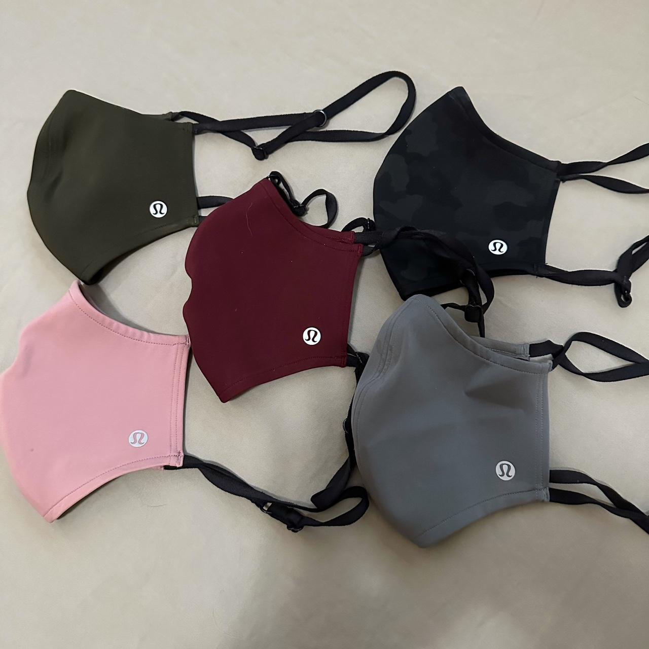 lulu lemon face masks same material as aligns... - Depop