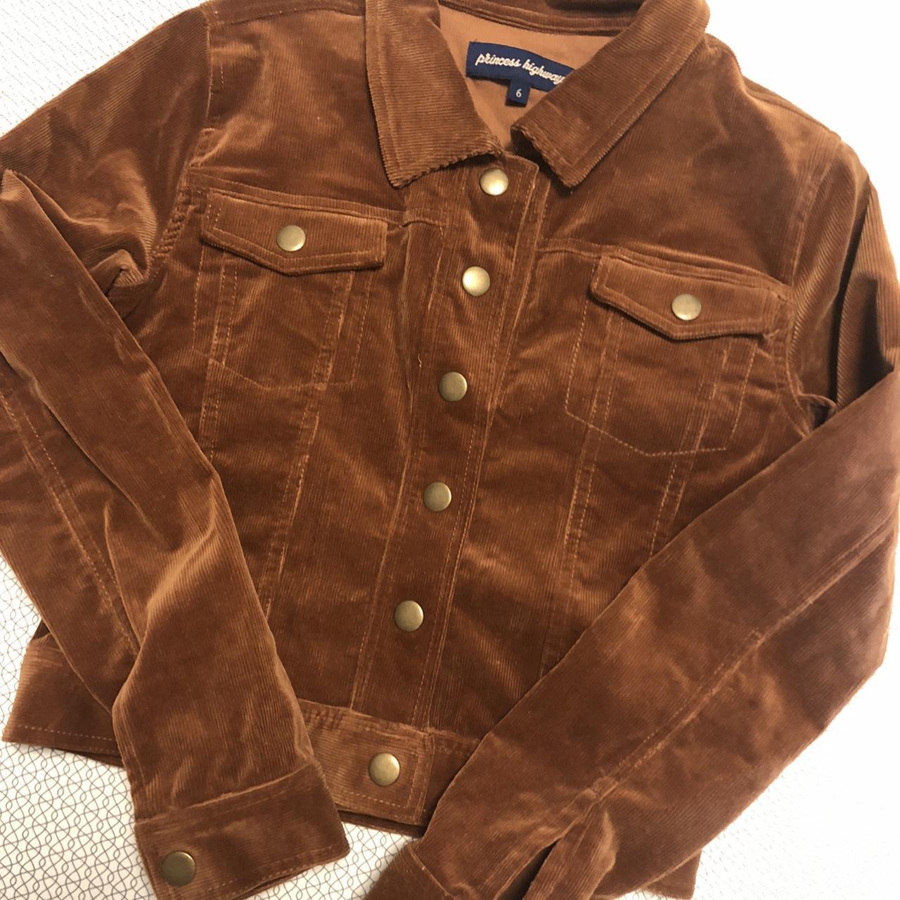 Princess Highway brown corduroy jacket, amazing... - Depop