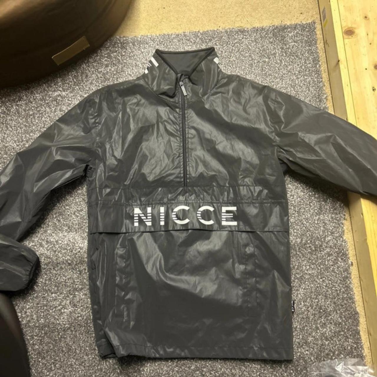 Nicce reflective jacket Never worn Great condition... | Depop