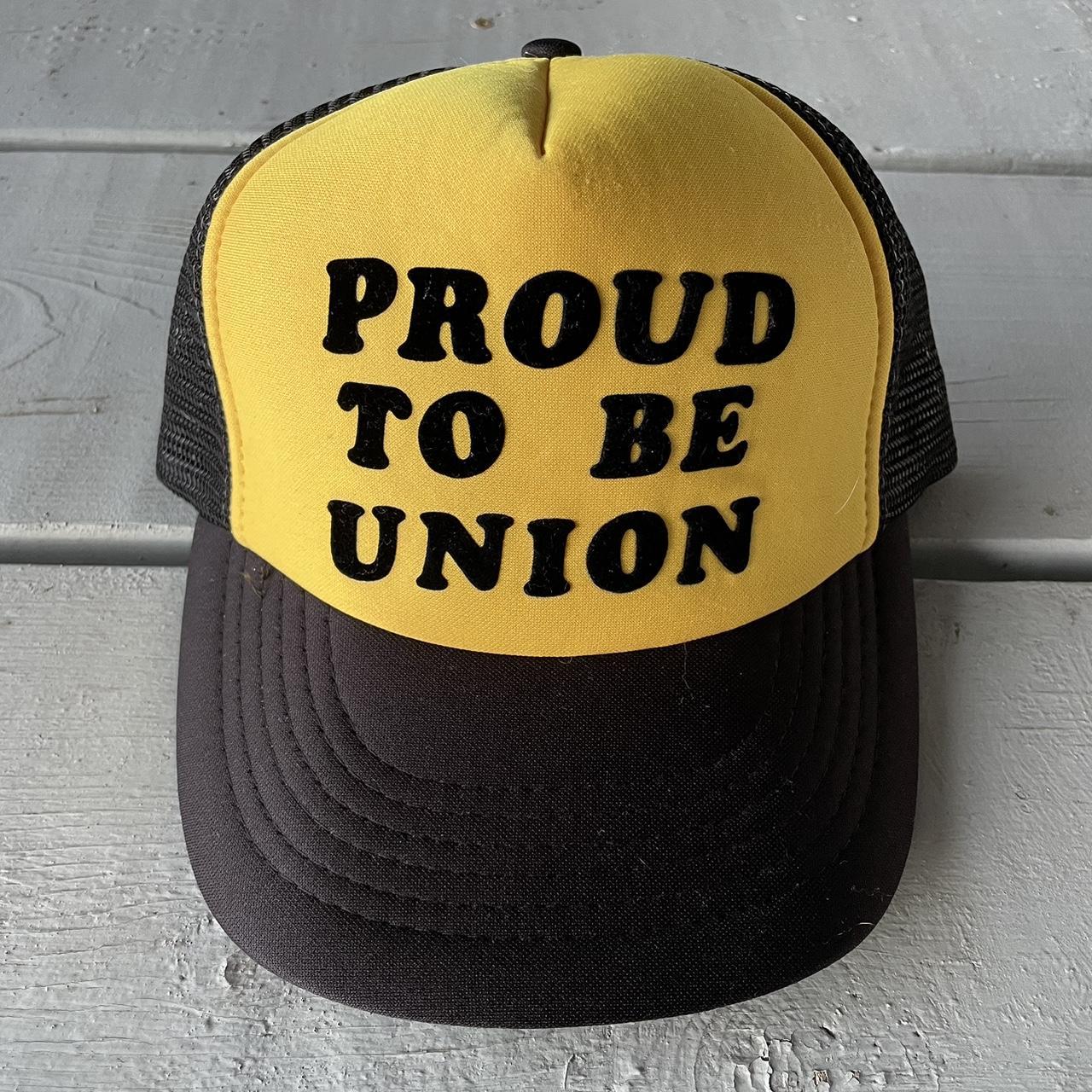 Vintage Union Trucker Hat excellent condition... - Depop