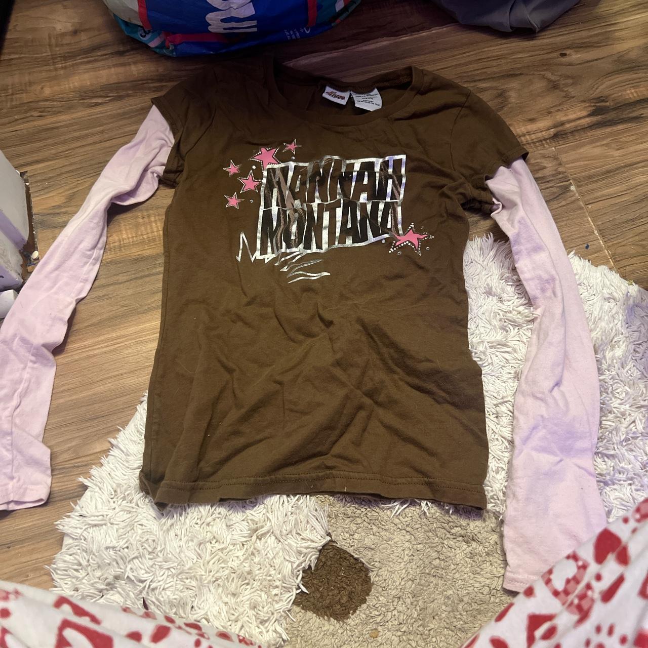 hannah montana official merch size girls large,... | Depop