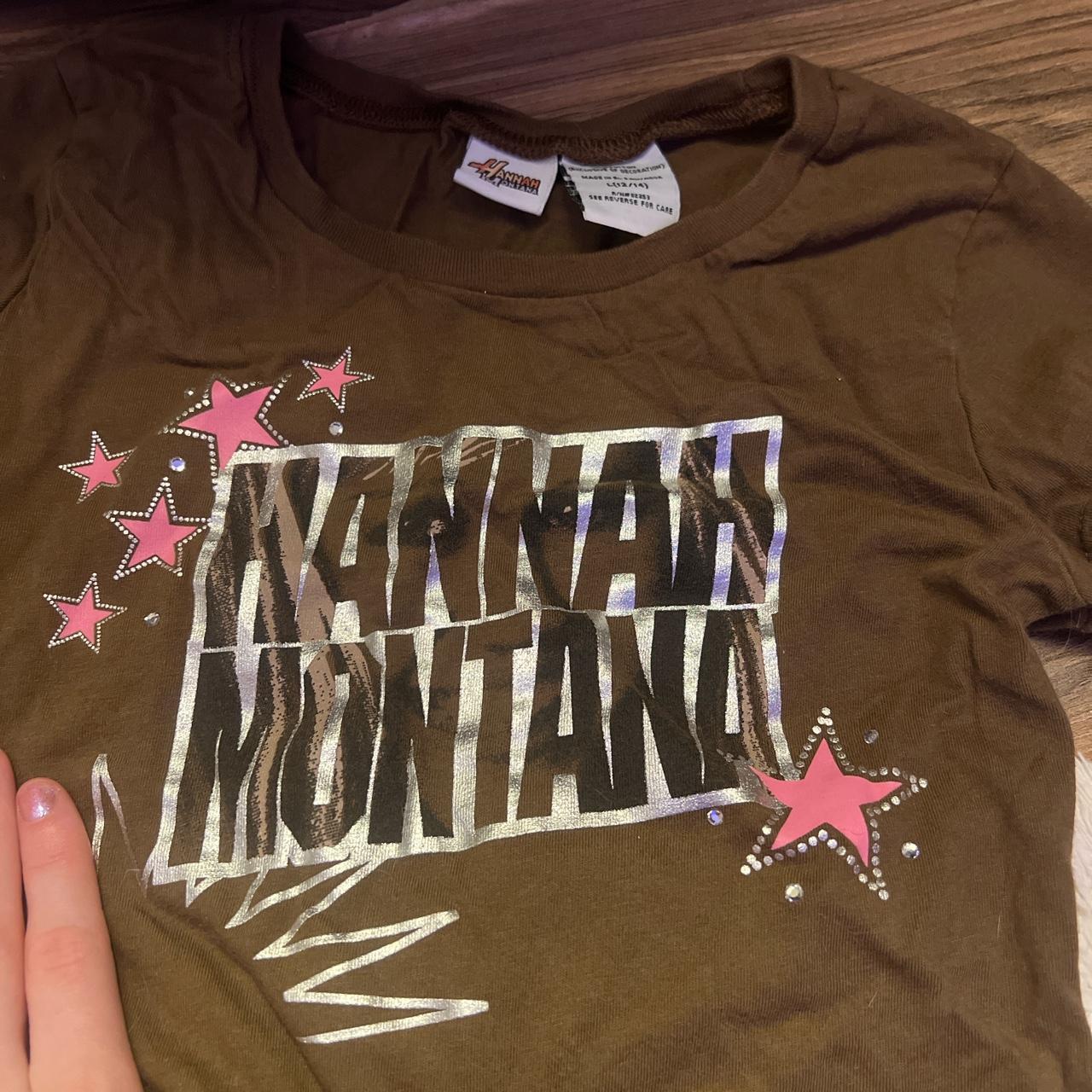 hannah montana official merch size girls large,... | Depop