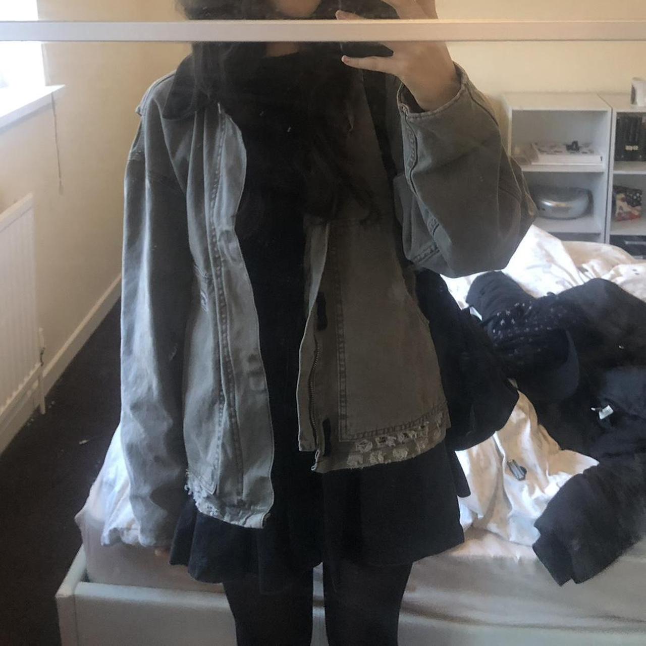 BDG Tinted Canvas Worker Jacket urban outfitters... - Depop