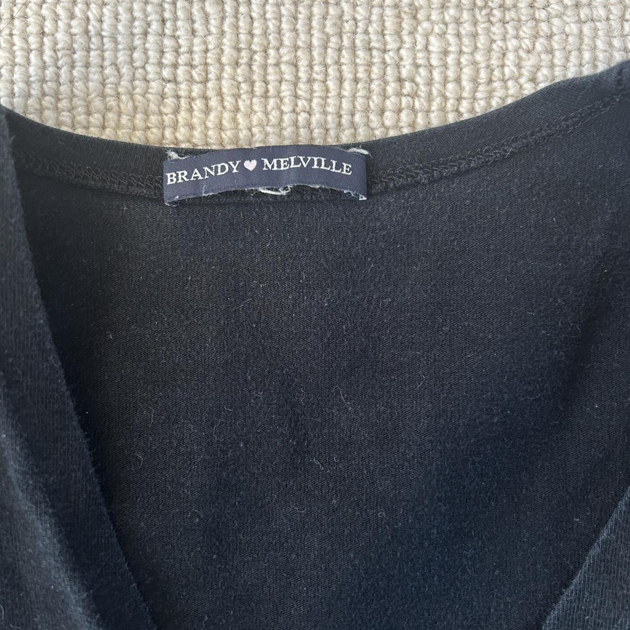 Brandy Melville cross v neck crop top! Super... - Depop