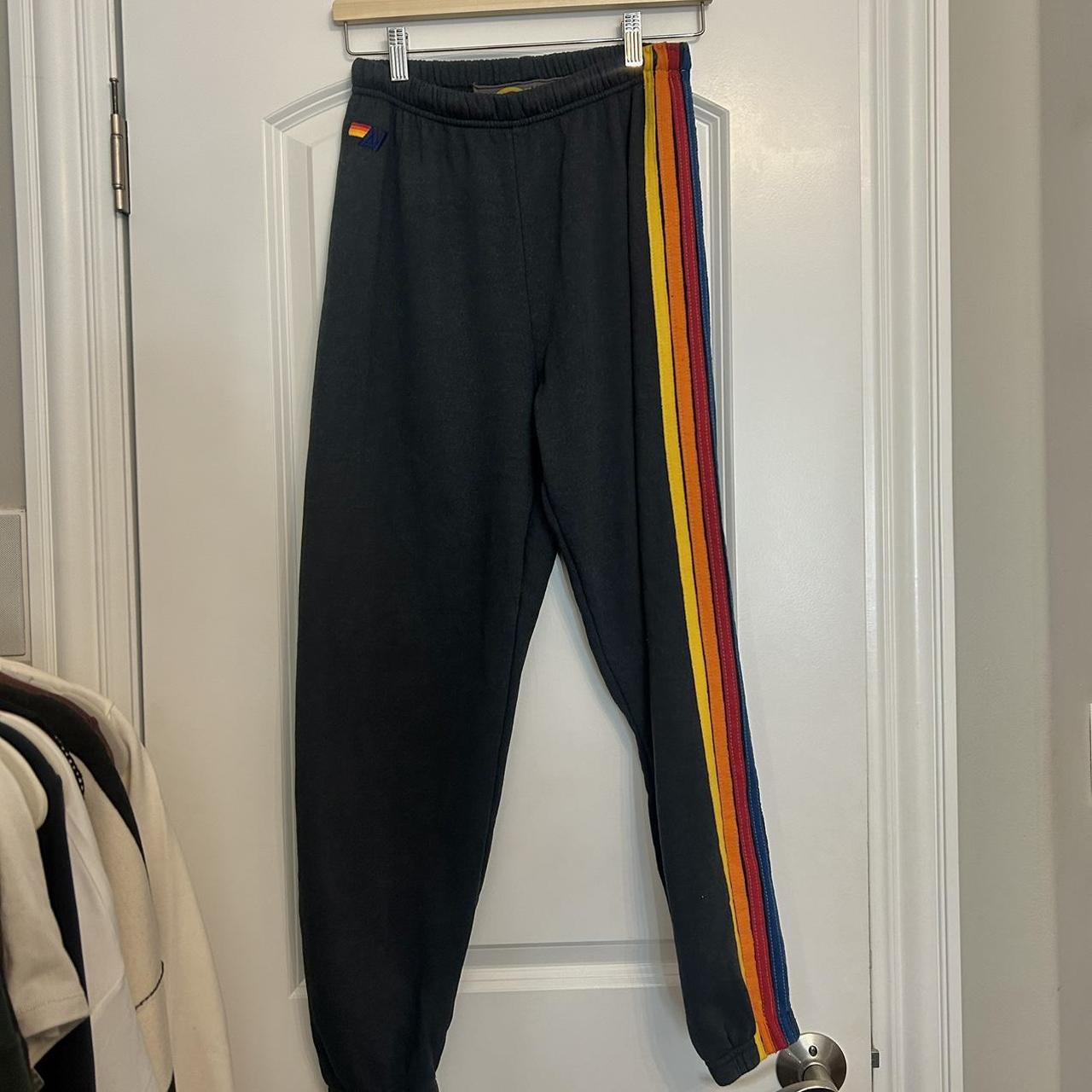 Aviator Nation 5 Stripe Sweatpants New without tags... - Depop