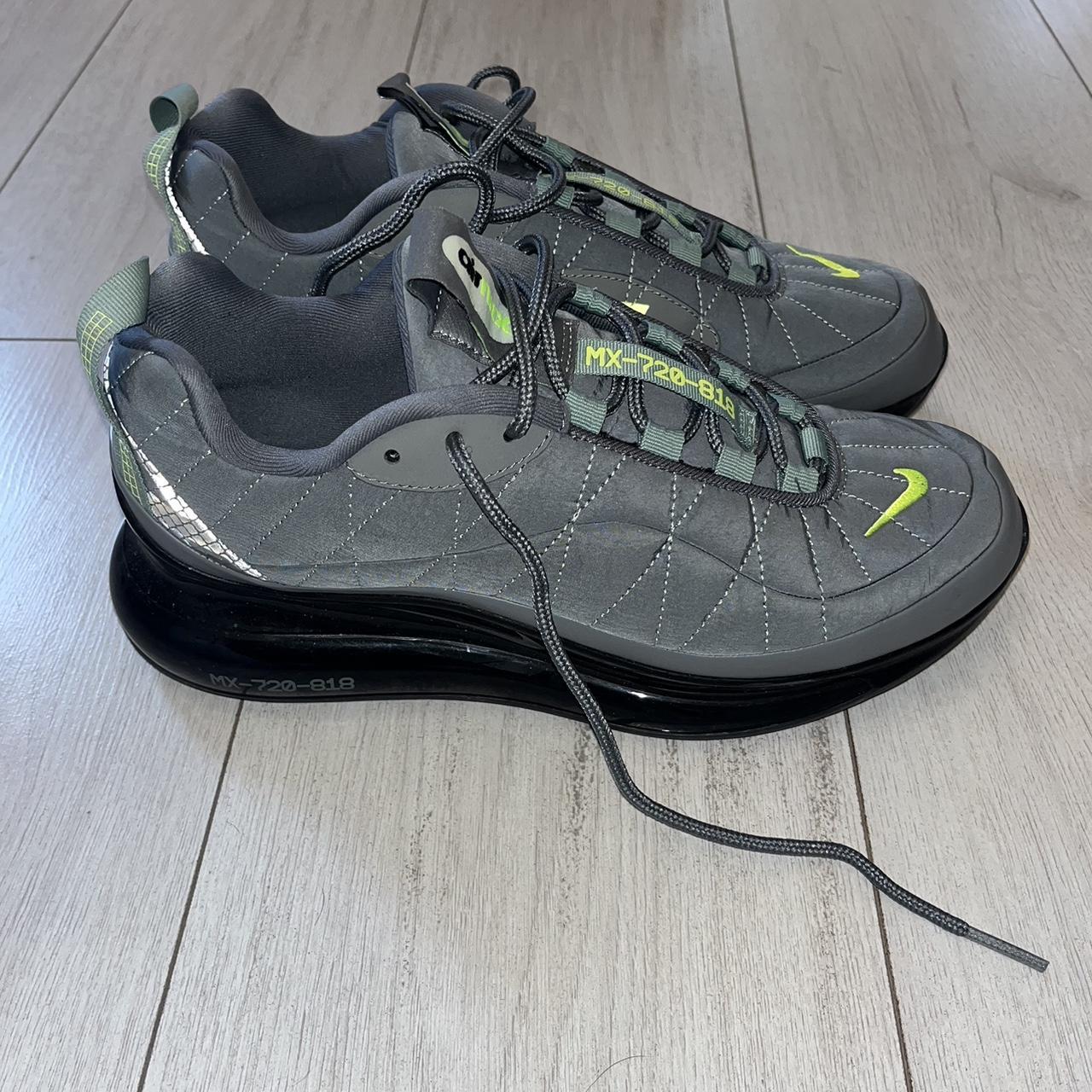 Nike MX-720-818 | Smoke Grey Volt | Worn Once | Size... - Depop