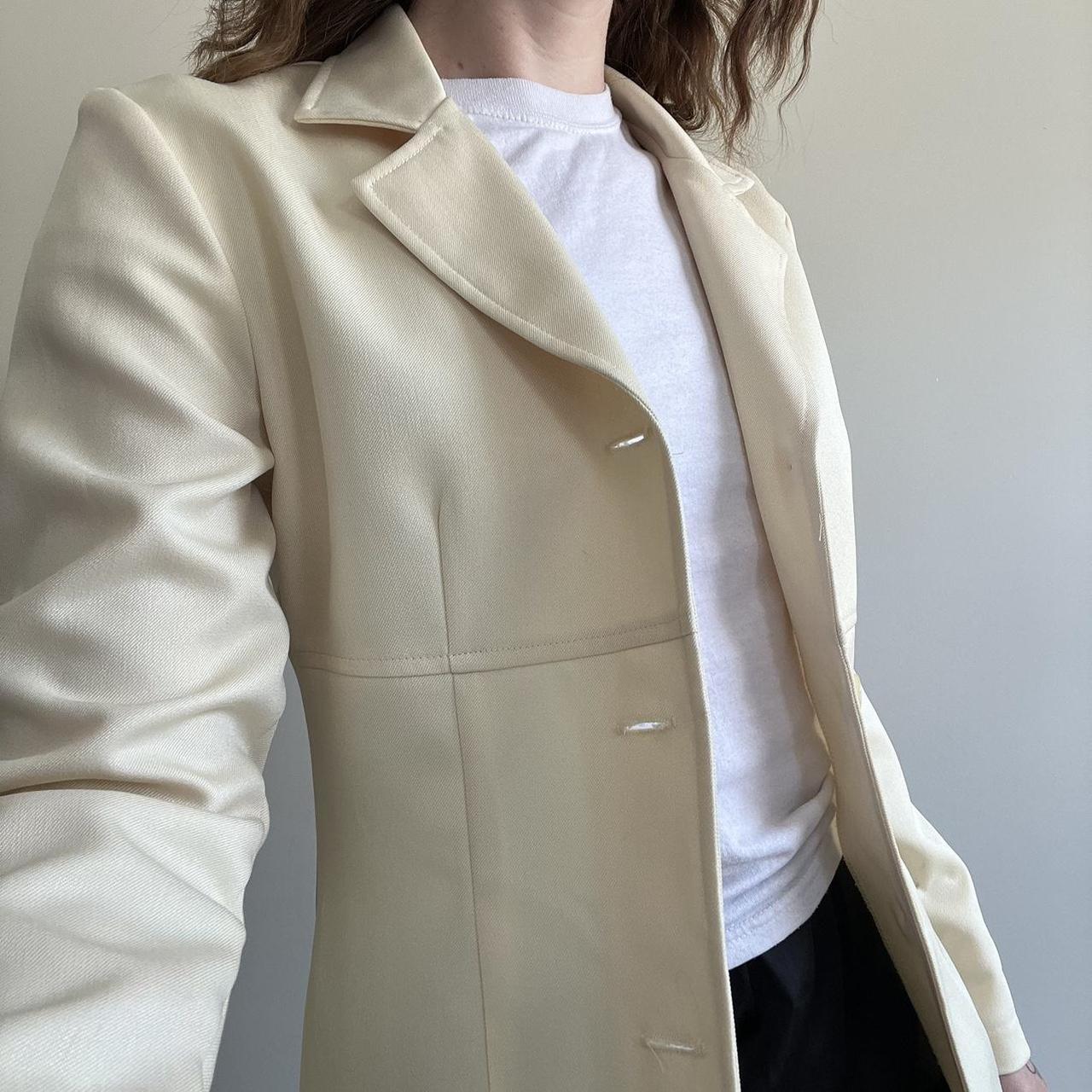 adorable My Michelle pastel yellow collared mid... - Depop