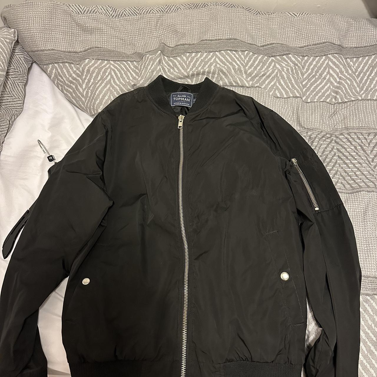 Topman Bomber Jacket Great condition barely... - Depop