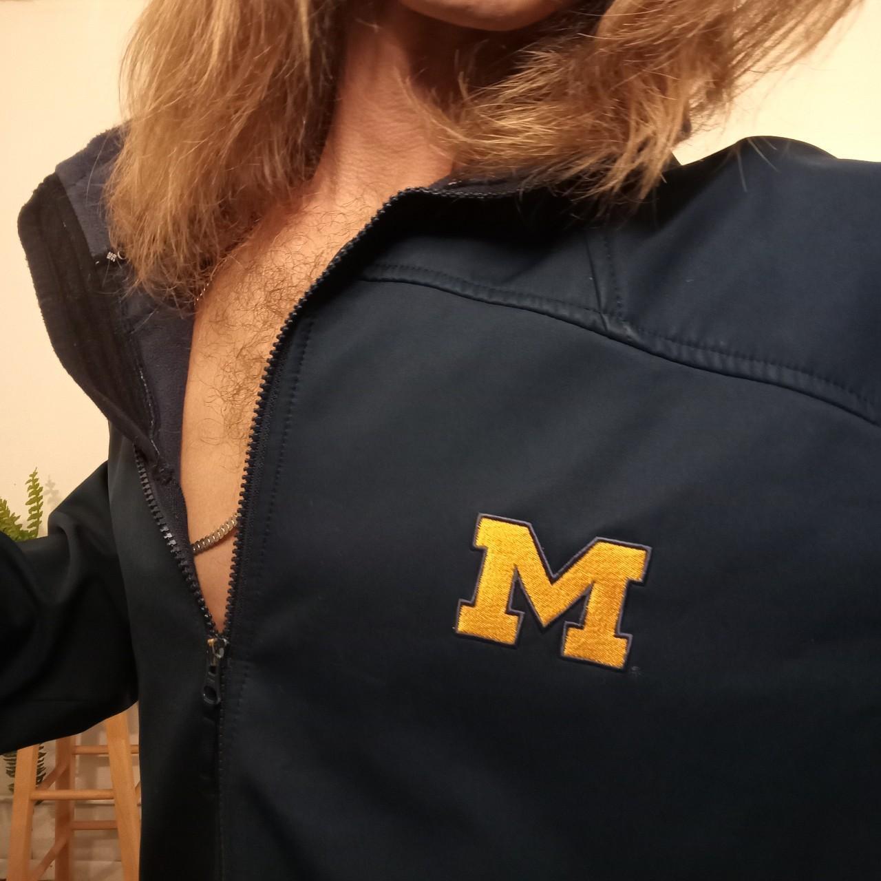 University of Michigan Wolverines zip up thing by... - Depop