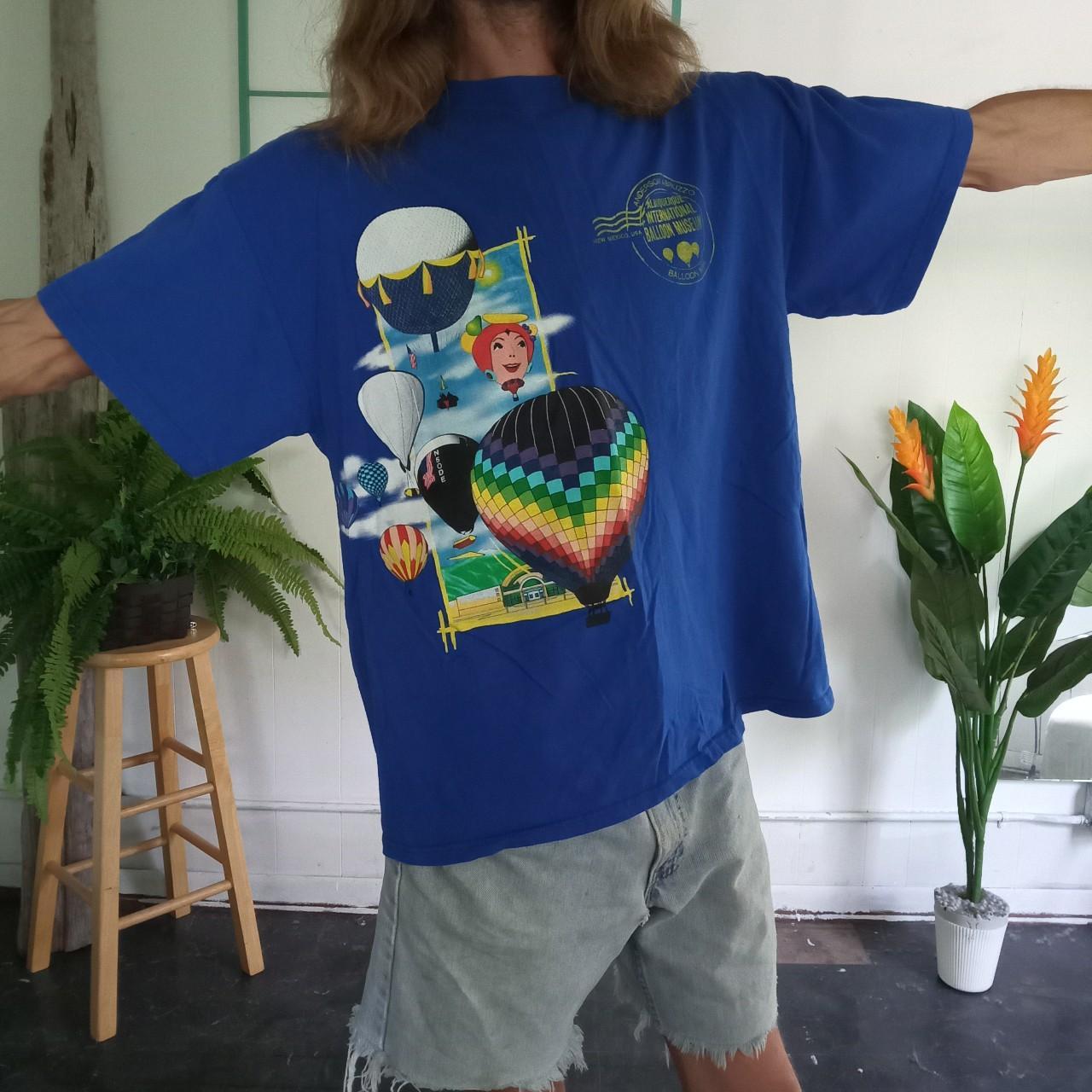 Vintage Albuquerque, New Mexico air balloon t-shirt,... - Depop