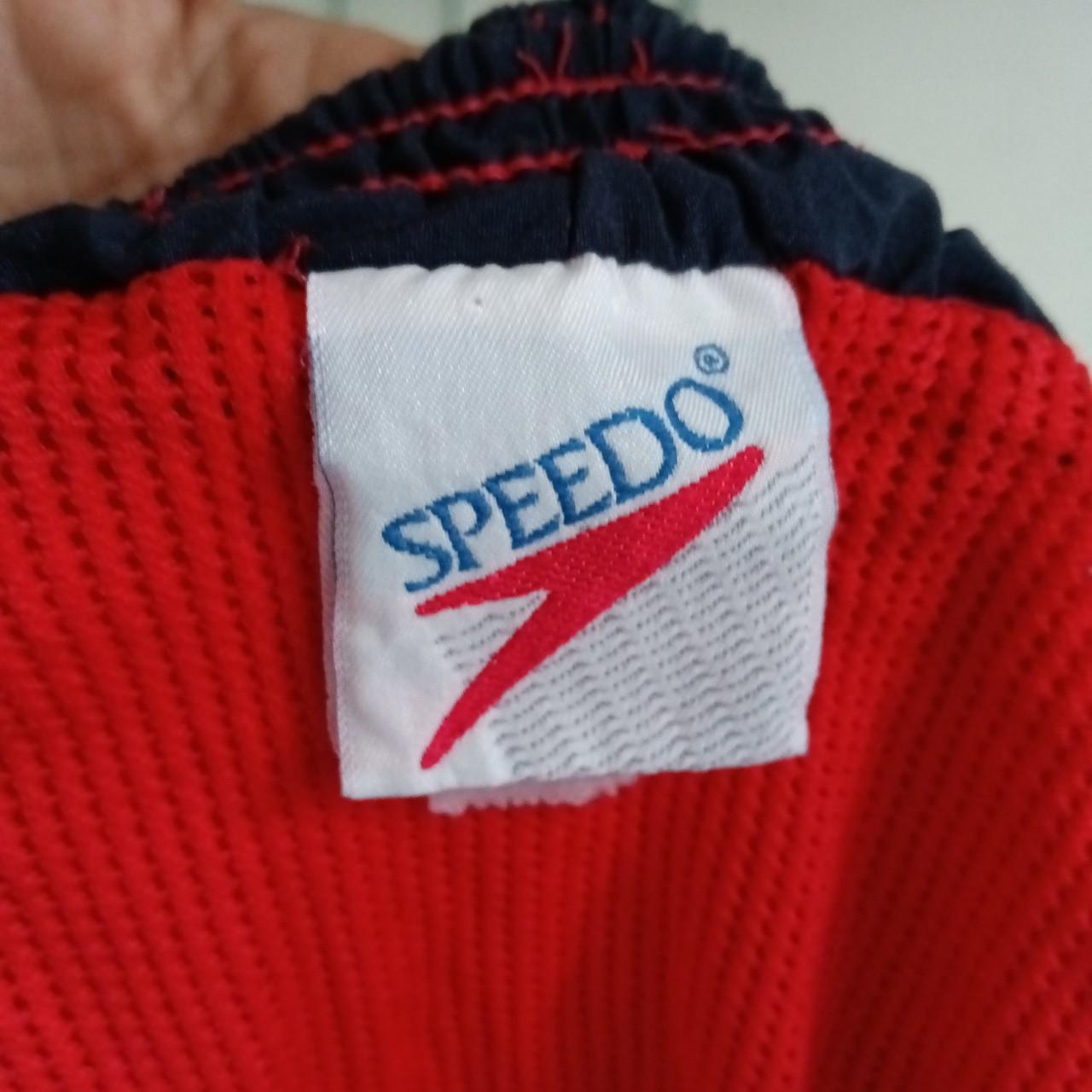 Vintage lightweight Speedo swimming trunks, 80s or... - Depop