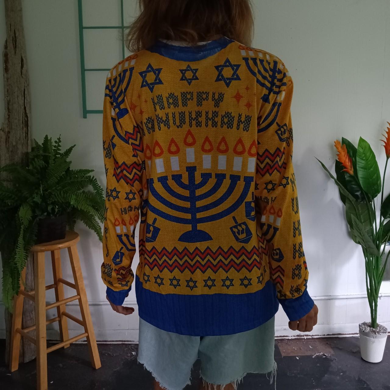 Fake formalwear Hanukkah long sleeve t-shirt, it's... - Depop