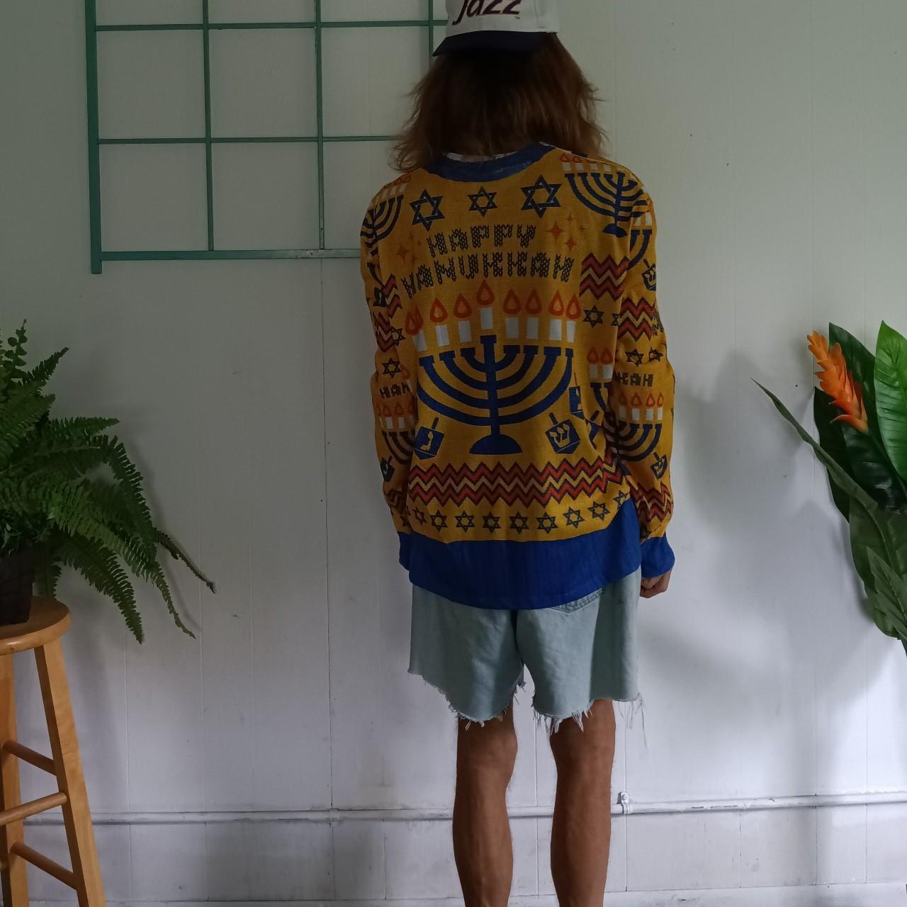 Fake formalwear Hanukkah long sleeve t-shirt, it's... - Depop