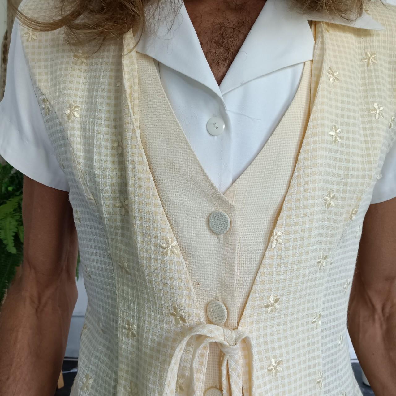 Vintage romper, tennis haunted cottage core special.... - Depop