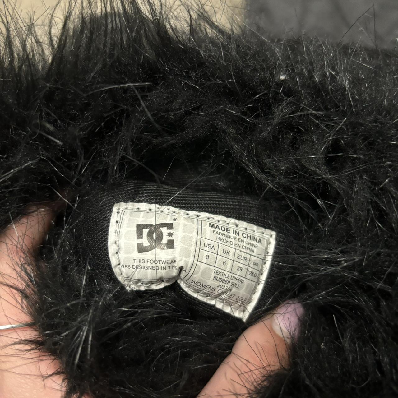 2000s DC snow boots black and rhinestone woman’s... - Depop