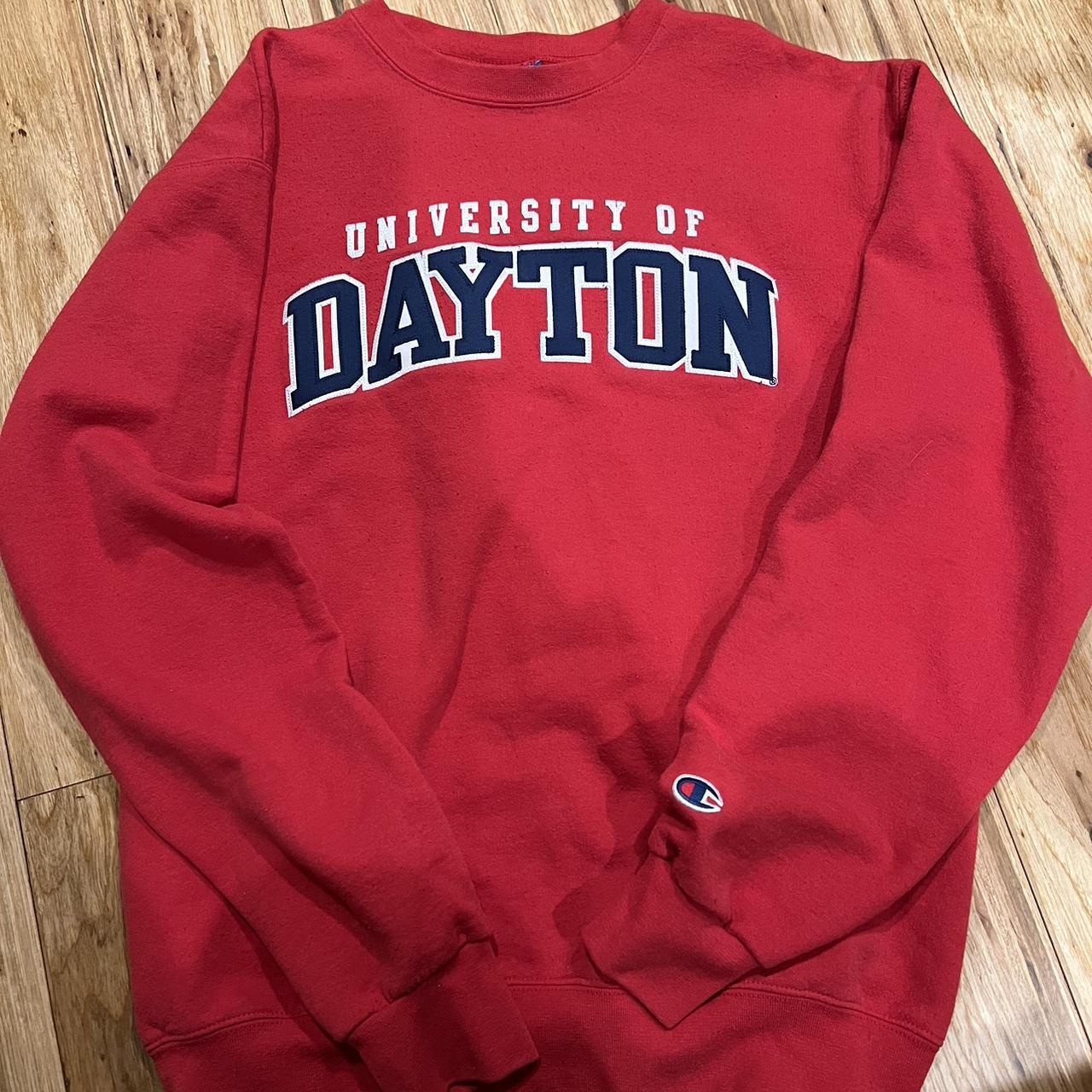Champion University of Dayton crewneck! Size medium... - Depop