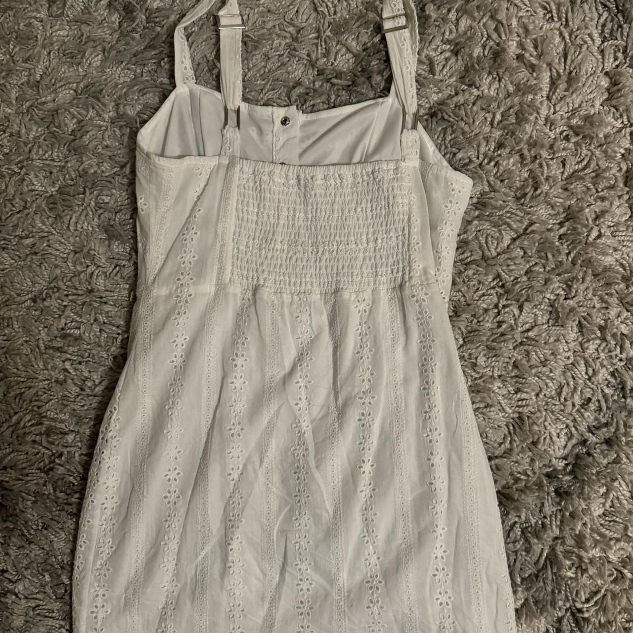 Lottie Moss White Sundress Size Medium #pacsun... - Depop