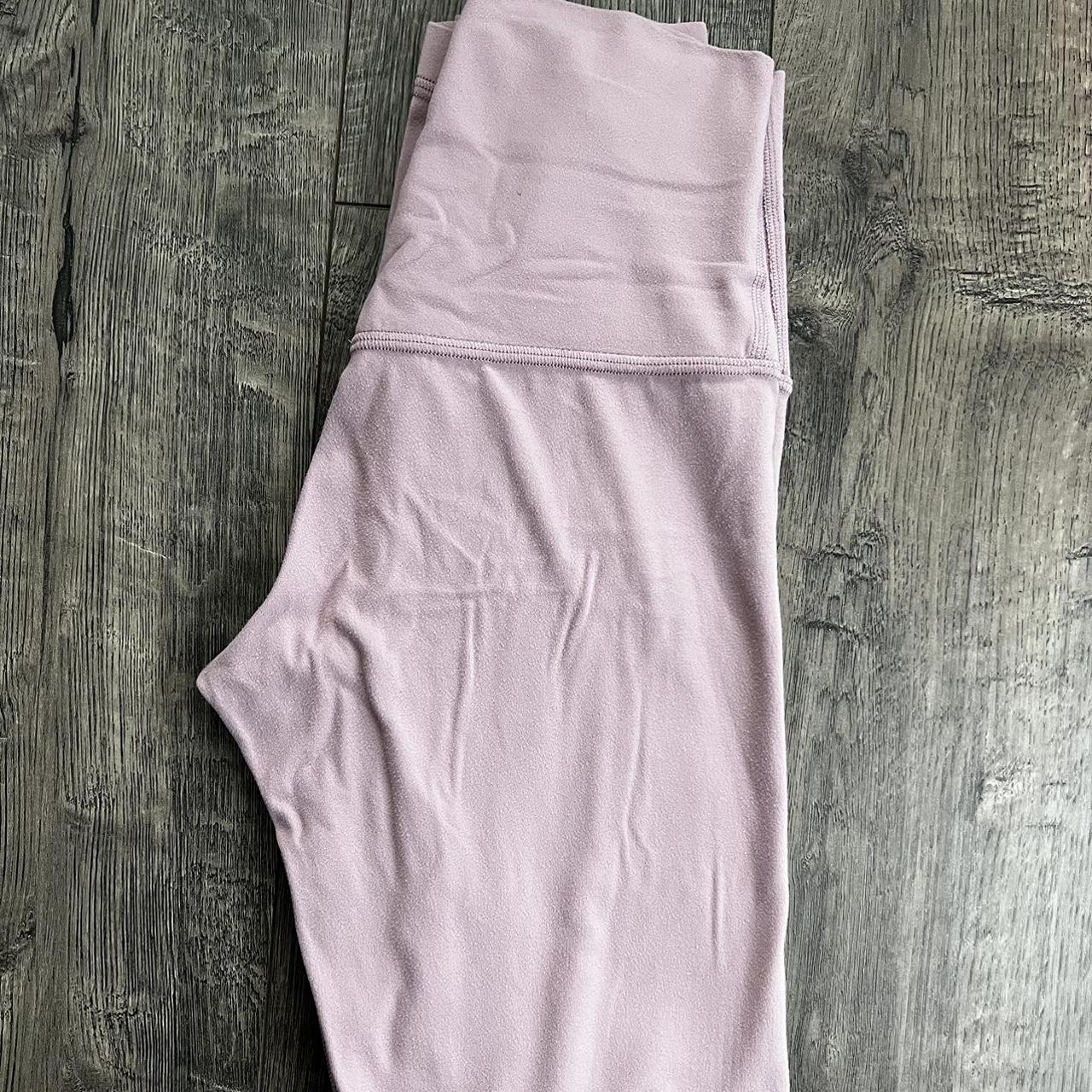 pink, high waisted lulu lemon align leggings! the... - Depop