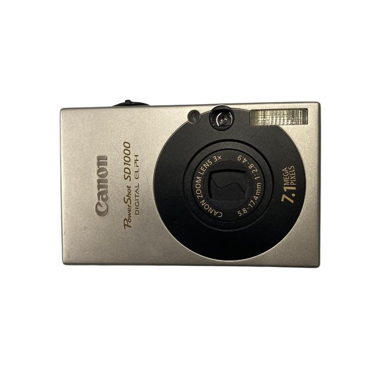Canon Silver and Black Cameras-and-accessories | Depop
