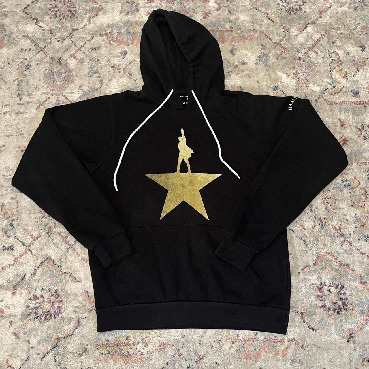 Hamilton merch hoodie ! worn a few times and in... - Depop