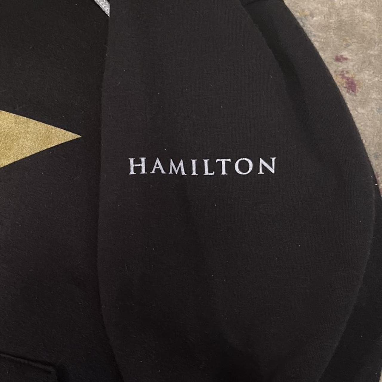 Hamilton merch hoodie ! worn a few times and in... - Depop