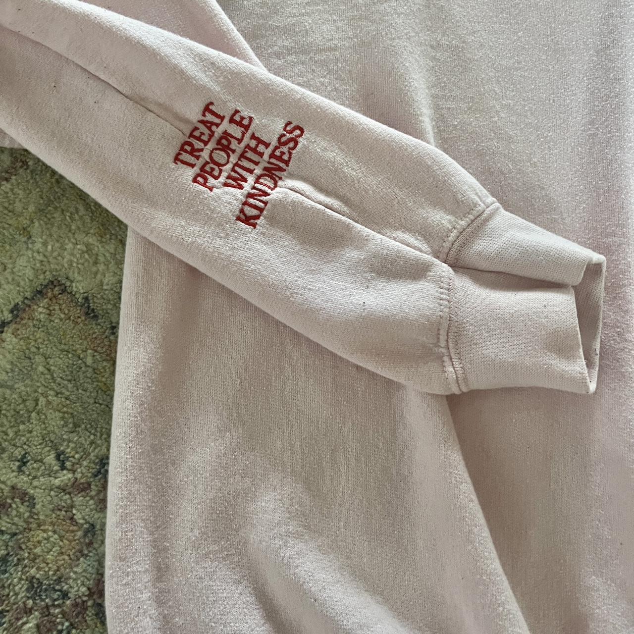 harry styles pink crewneck sweatshirt hs1 merch !!! ... - Depop