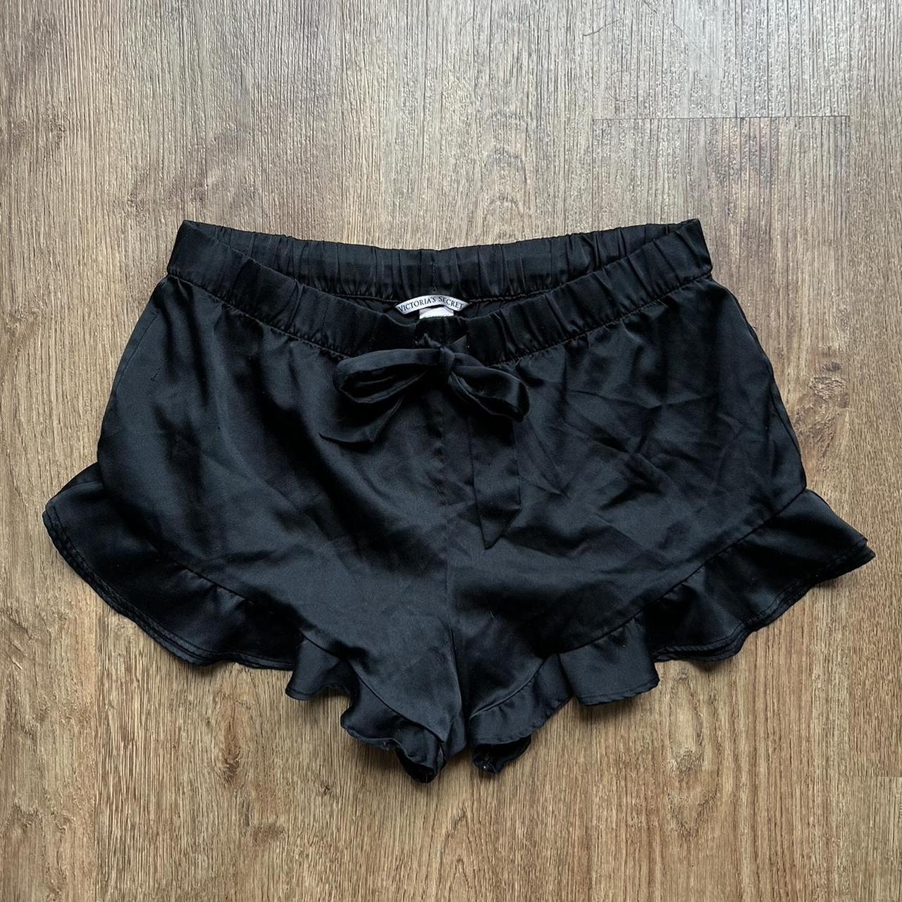 victoria’s secret ruffle pj shorts women’s size xs... - Depop