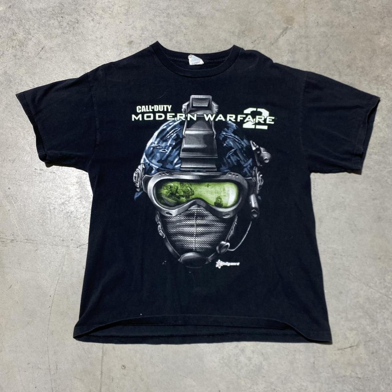 Vintage y2k Call of Duty Modern Warfare 2 Shirt 2009... - Depop