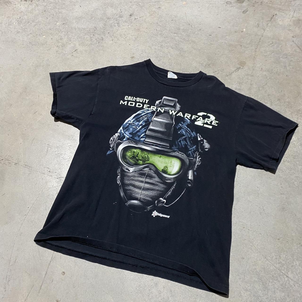 Vintage y2k Call of Duty Modern Warfare 2 Shirt 2009... - Depop