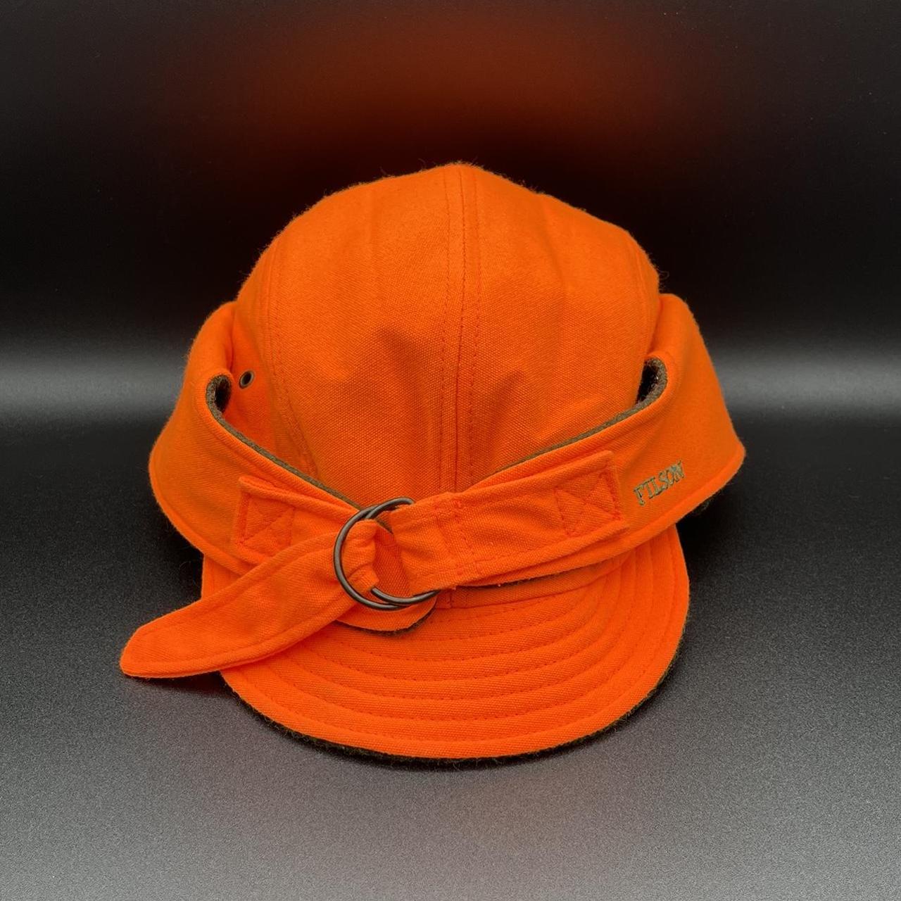Filson Men's Orange Hat | Depop
