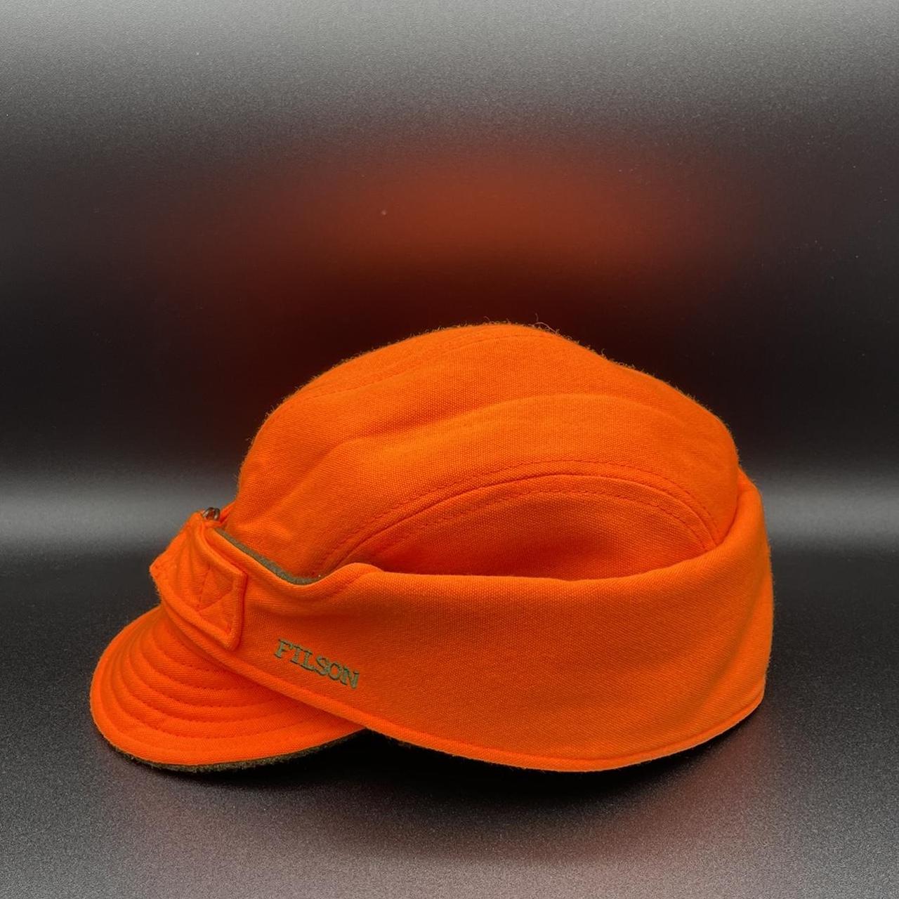Filson Men's Orange Hat | Depop