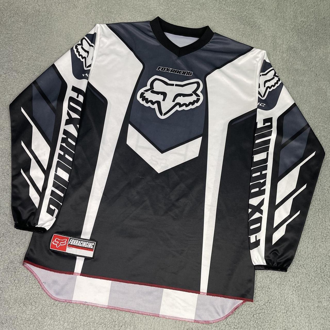 Fox racing motocross jersey Size large. 22 inches... - Depop
