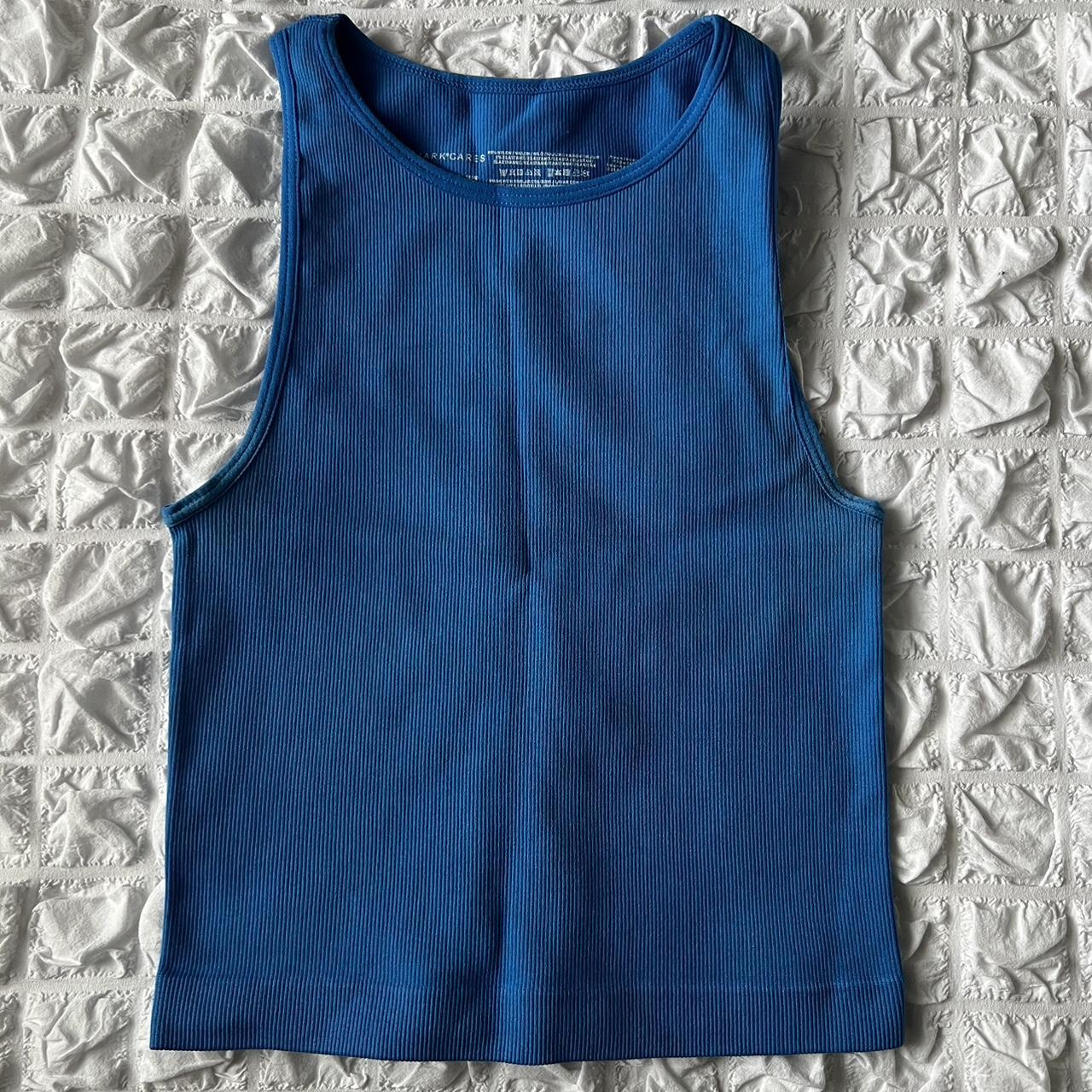 Primark racer top💙 Worn a few times, still in... - Depop