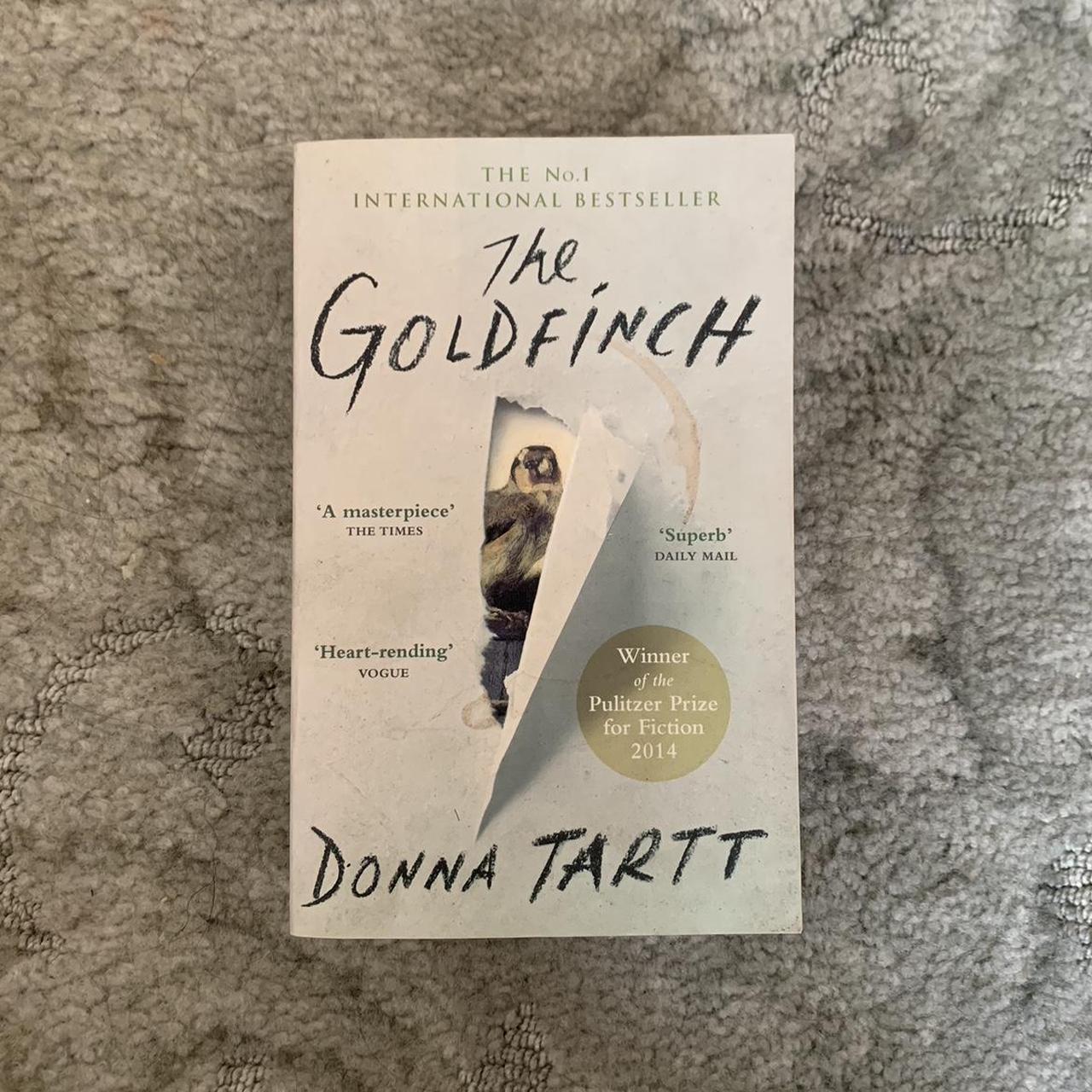 The Goldfinch by Donna Tartt. RRP £9.99 Used |... - Depop