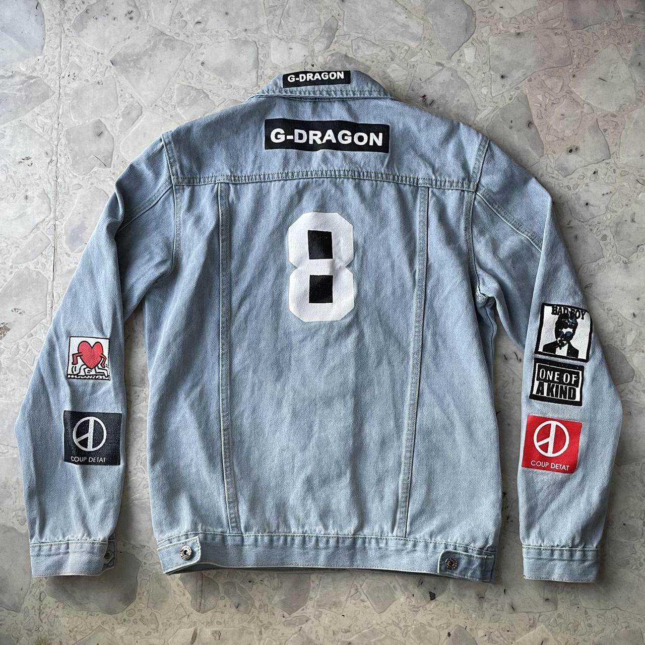 G-Dragon Denim Jacket Japan in great condition... | Depop